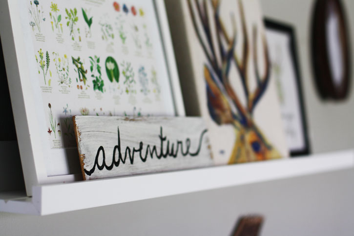 How to Make Your Own Adventure (Sign) - Red Leaf Style